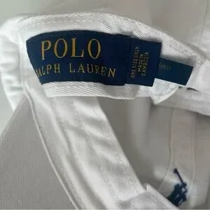 Polo Ralph Lauren | Accessories | Polo By Ralph Lauren White Hat With ...